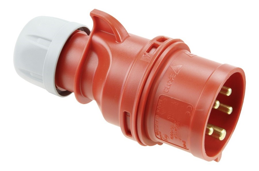 IP44 Male Plug - 530P6 - Plugs - Globetron Controls Corp.